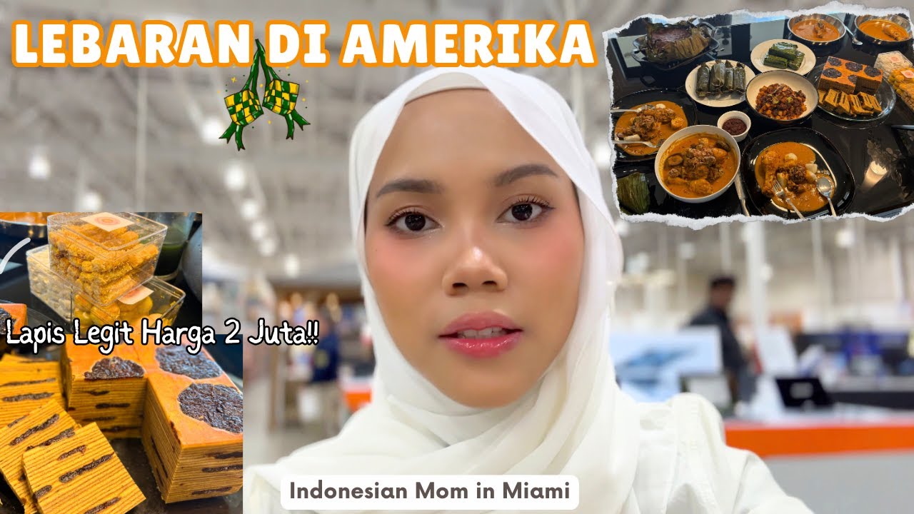 Sholat Idul Fitri & Masak Menu Lebaran Di Amerika | Lebaran Vlog 2025 ...