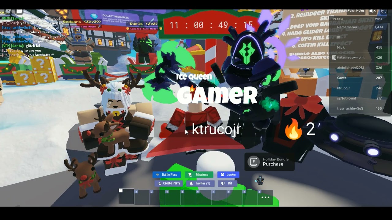 Bedwars Update - Holiday Bundle and New Kits | Roblox Bedwars - YouTube