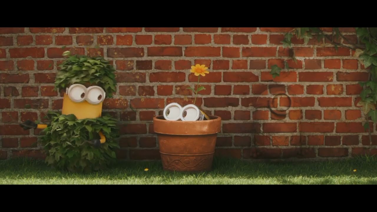 Kevin, Stuart and Bob camouflage|| Minions The Rise of Gru - YouTube