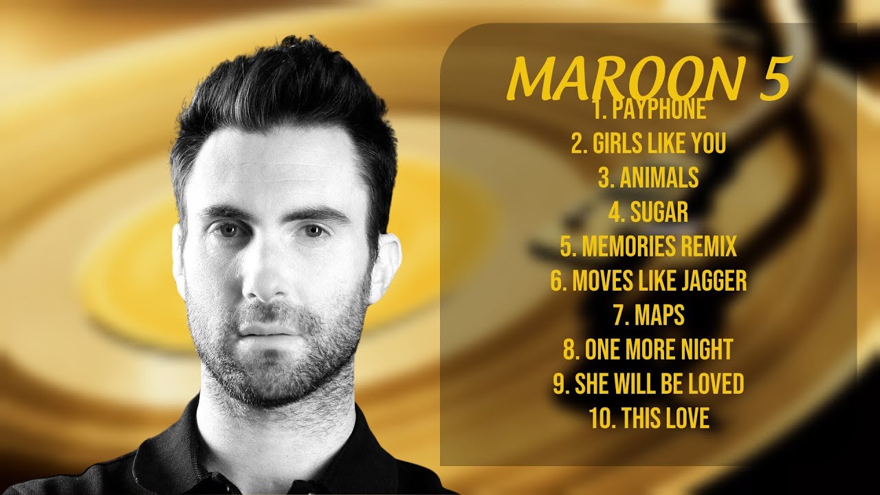 M__aroon 5__ ♫ Pop Songs 2024🔥 Pop Music Playlist 🔥 Billboard Hot 100 ...