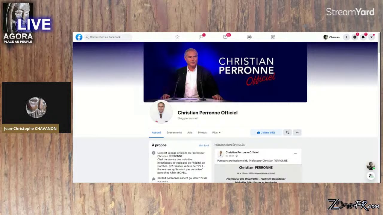 Lettre du Docteur Christian Perronne du 30 Novembre 2020 - YouTube