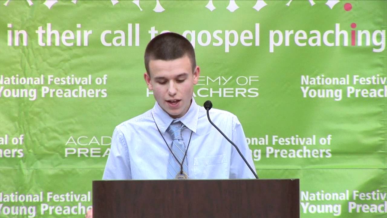 Matt Eversole, AoP '12 (2012 National Festival of Young Preachers ...