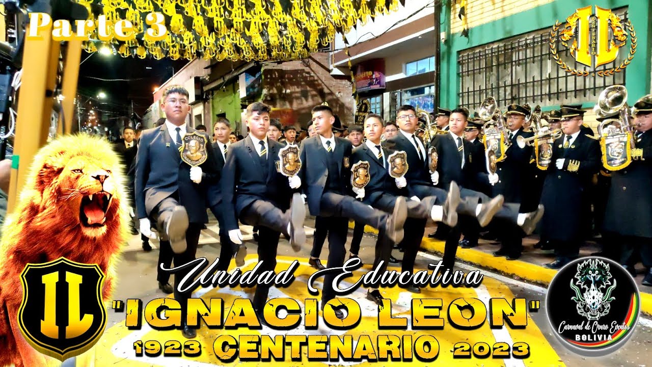 UNIDAD EDUCATIVA IGNACIO LEÓN _ DESFILE NOCTURNO POR SU CENTENARIO 100 AÑOS - YouTube