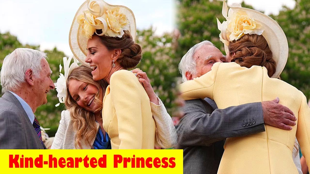 Kate Middleton shares a touching hug with survivors of the Holocaust 💖 ...