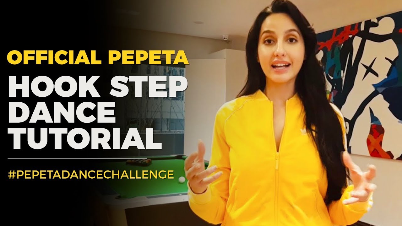 Nora Fatehi - Official Pepeta Hook Step Dance Tutorial - YouTube