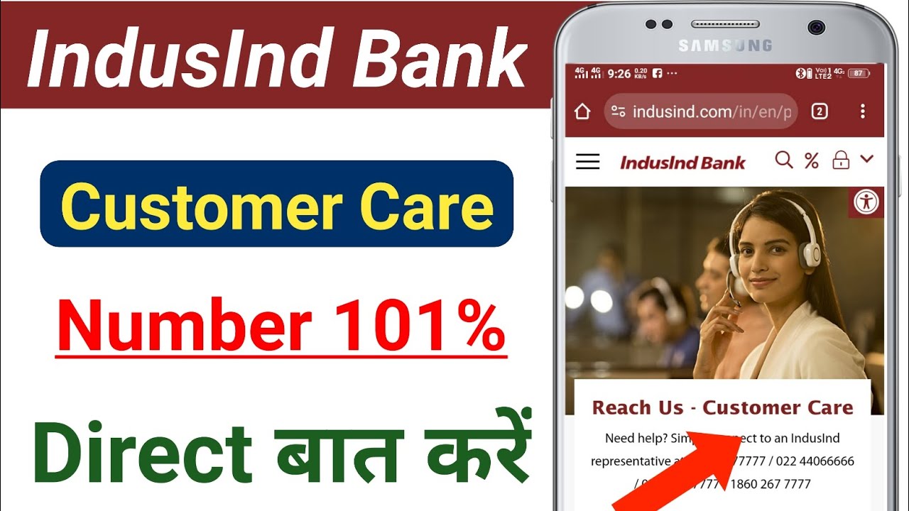 Indusind Bank Customer Care Number | Indusind Bank Helpline Number ...