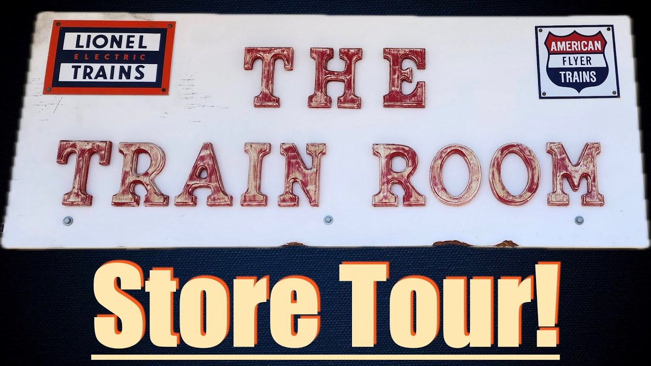 The Train Room Tour! Where it all started for me in Model Railroading ...