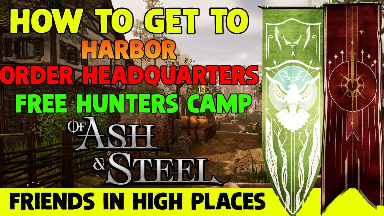 How To Get To Harbor, Order Headquarters, Free Hunters (Friends In High ...