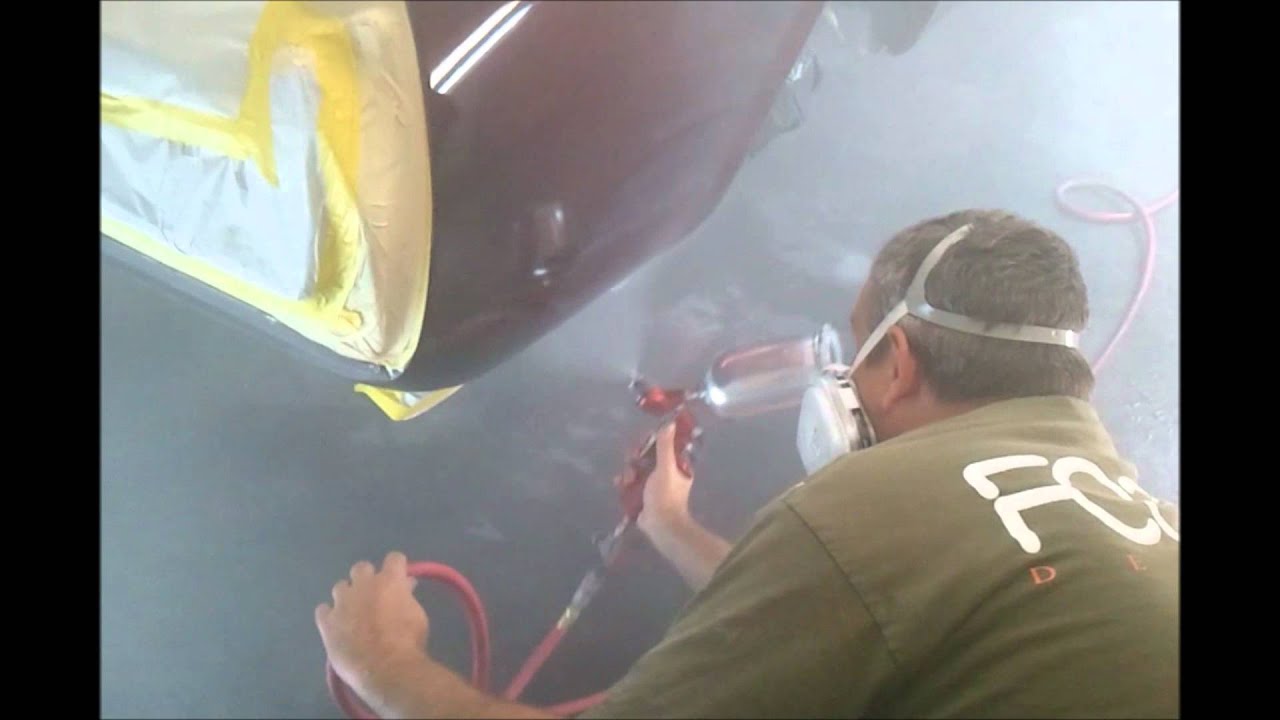 Final Paintwork Part 2. - Clearcoat - YouTube