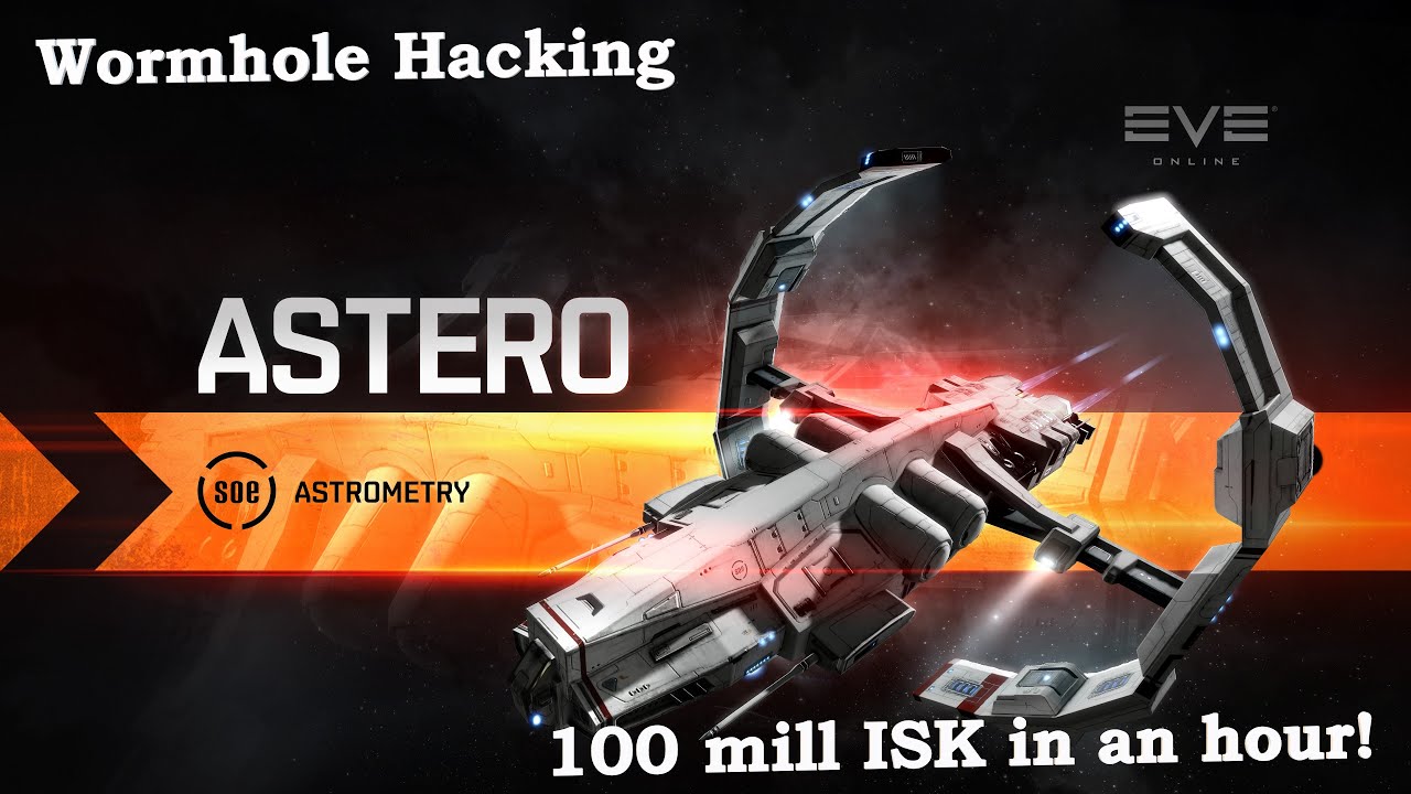 EVE Online - Wormhole Exploration Astero plus GIVEAWAY!! - YouTube
