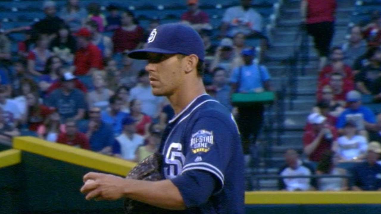 SD@ARI: Friedrich tosses seven shutdown innings - YouTube