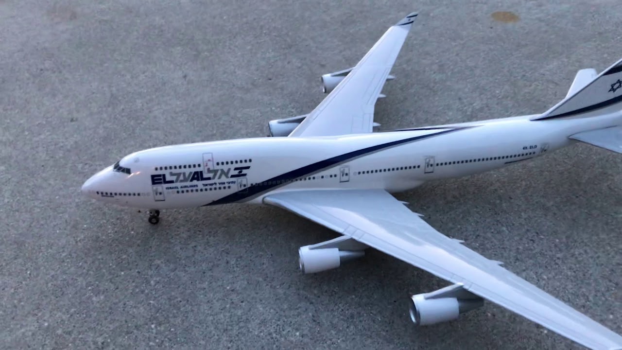 El Al Boeing 747 1/200 Model Review - YouTube