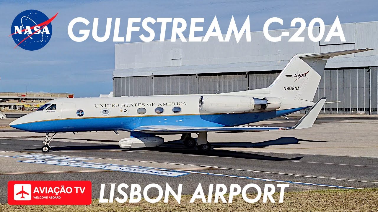 Gulfstream C-20A - N802NA - United States - NASA - YouTube