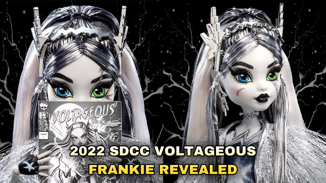 LET’S TALK!! Monster High SDCC VOLTAGEOUS FRANKIE STEIN REVEALED - YouTube