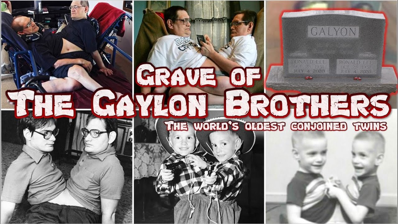 Grave of the world's oldest CONJOINED TWINS - The Gaylon Brothers - YouTube