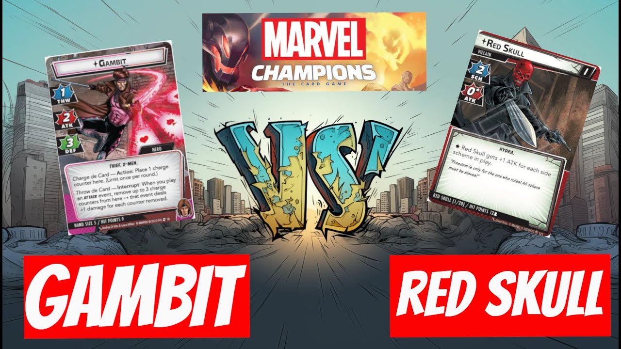 Rise of the Red Skull - Scenario 5 - Gambit vs Red Skull - YouTube
