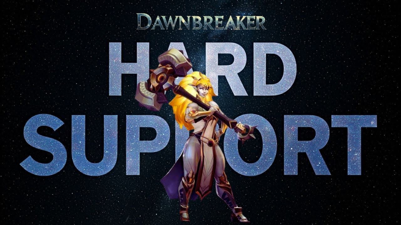 Dawnbreaker. Hard Support. Dota 2. Reto de Hard Support. - YouTube