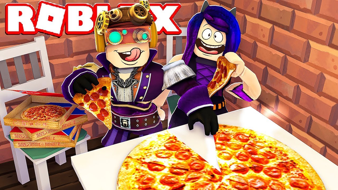 PORTO I MIEI AMICI A MANGIARE LA PIZZA SU ROBLOX!!! - YouTube