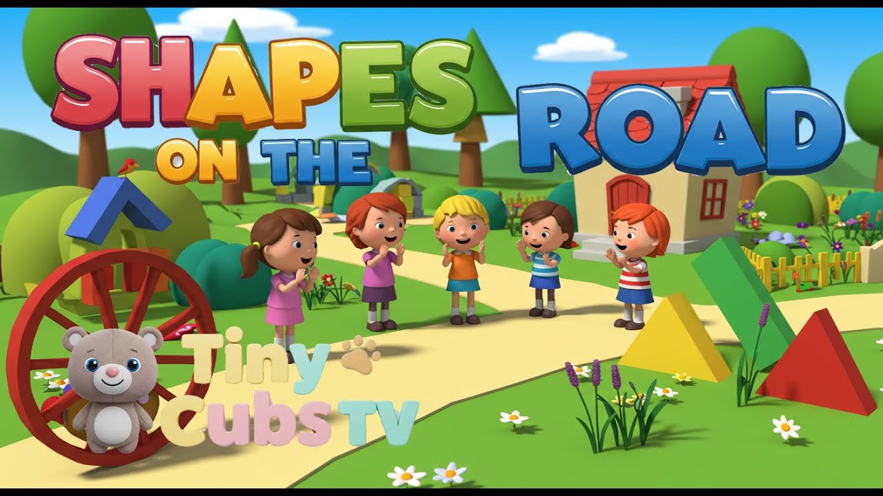 Shapes song. Learning about Shapes. Kids song & nursery rhymes. Tiny Cubs TV - YouTube