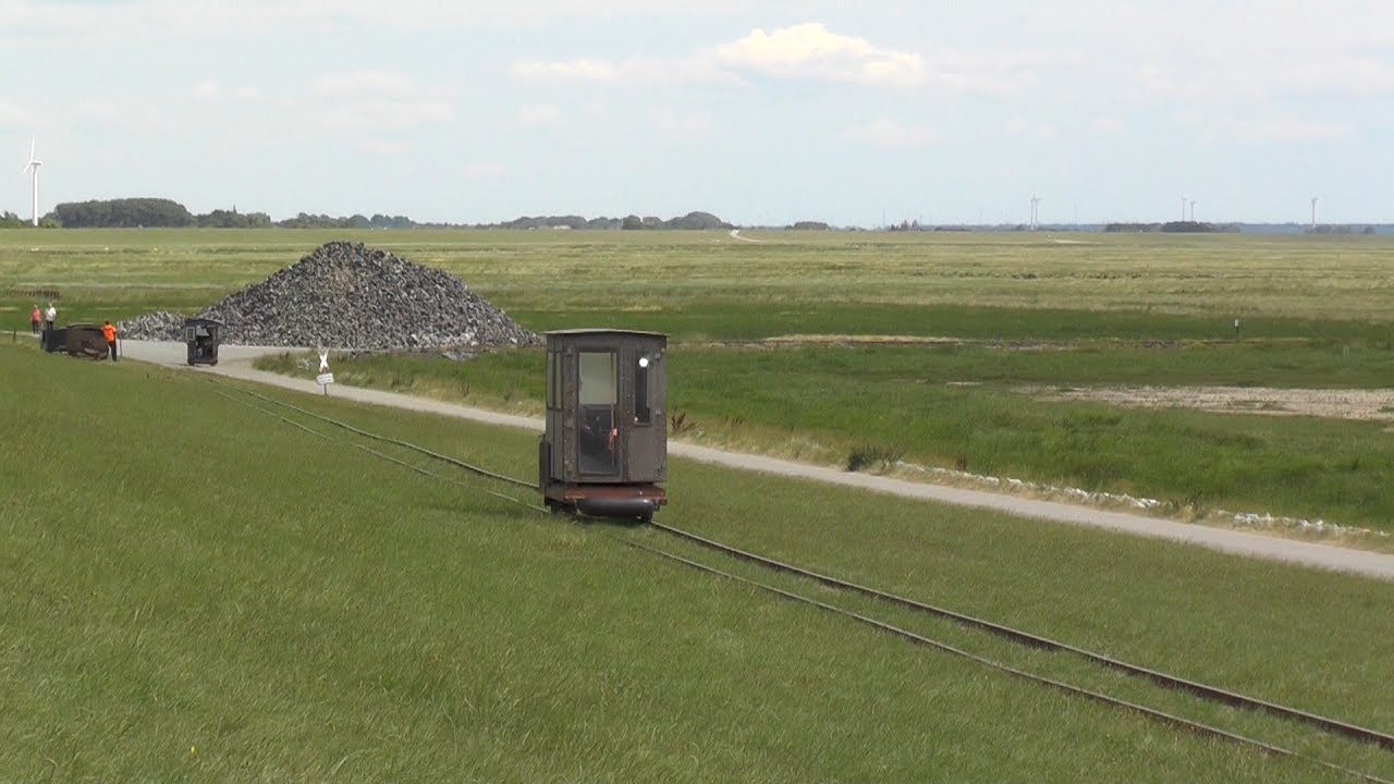 Inselbahn Schmalspurbahn Dagebüll Oland Langeneß Halliglore Lore 2 ...