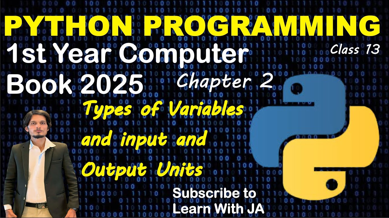 1st Year Computer | Python Variables & Syntax Explained | Variables ...