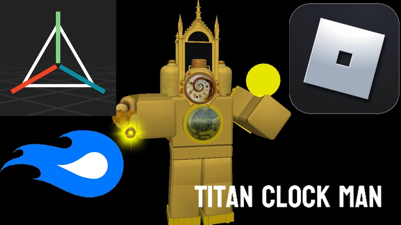 Titan Clock man RBLX |Prisma3d Download - YouTube