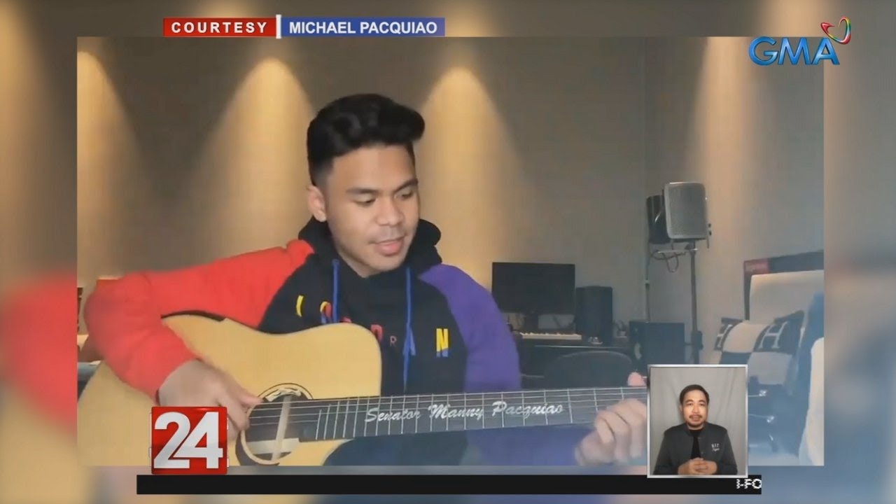 24 Oras: Anak ni Manny Pacquiao na si Michael Pacquiao, ipinamalas ang ...