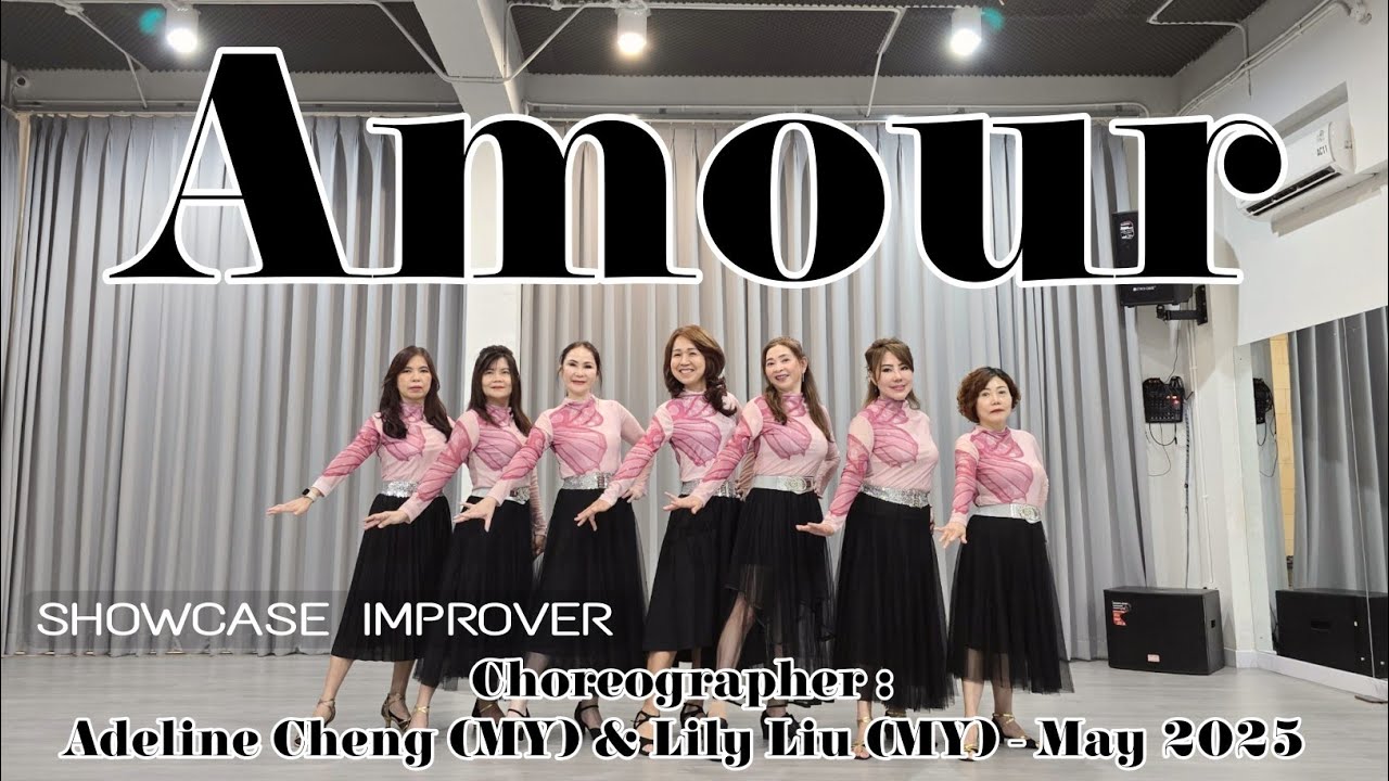 FLOW | Amour | LINE DANCE | Improver - NC2S | Adeline Cheng & Lily Liu ...