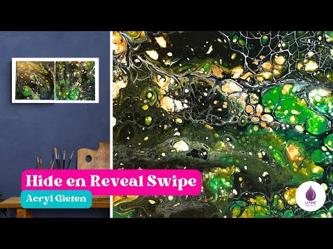 Hide en Reveal Swipe! Verbergen en weer tevoorschijn halen #acrylgieten ...