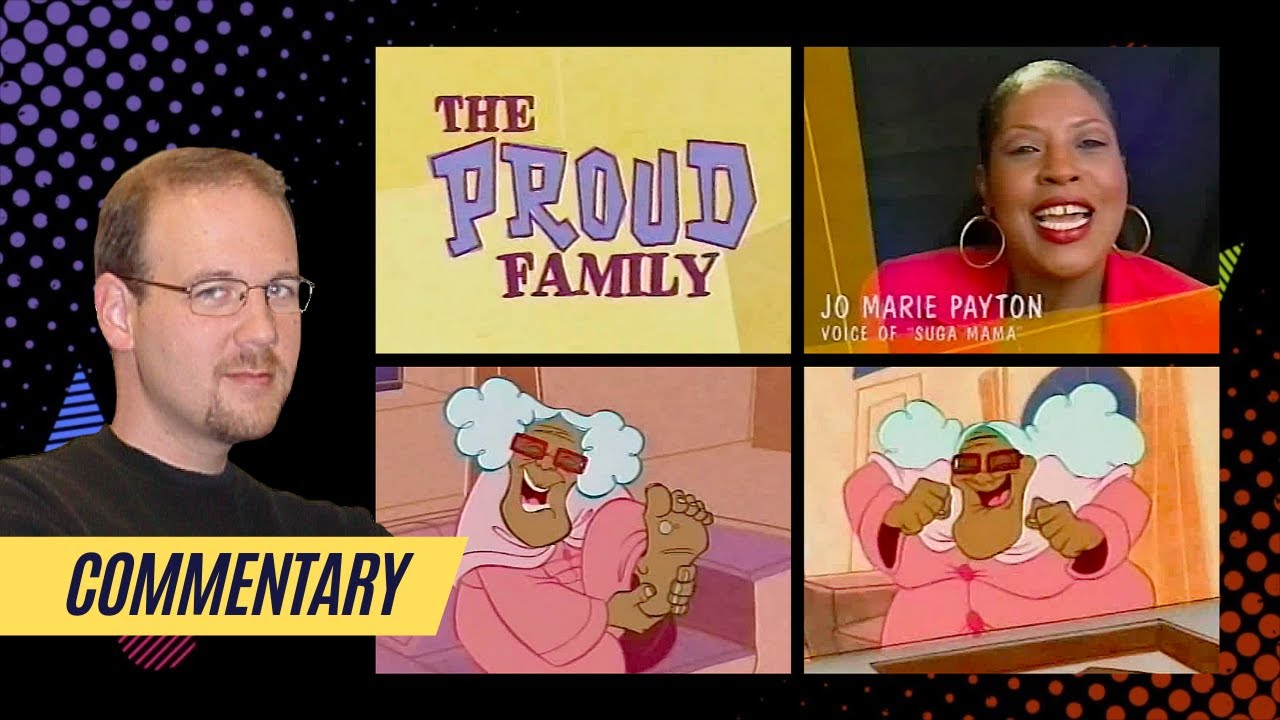 Retro Commentary 2002 - Proud Family Suga Mama Promo - Cable TV History ...