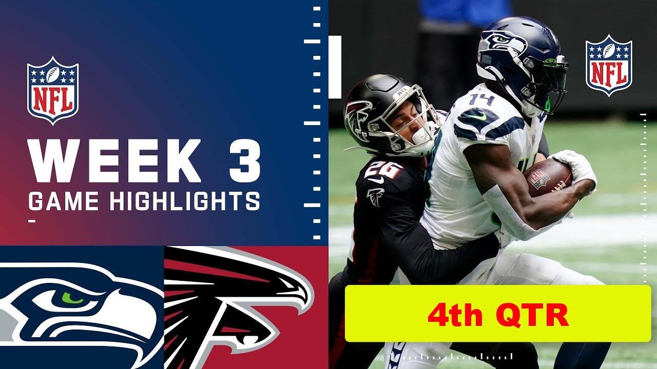 Seattle Seahawks vs. Atlanta Falcons Full Highlights 4th QTR | NFL Week ...