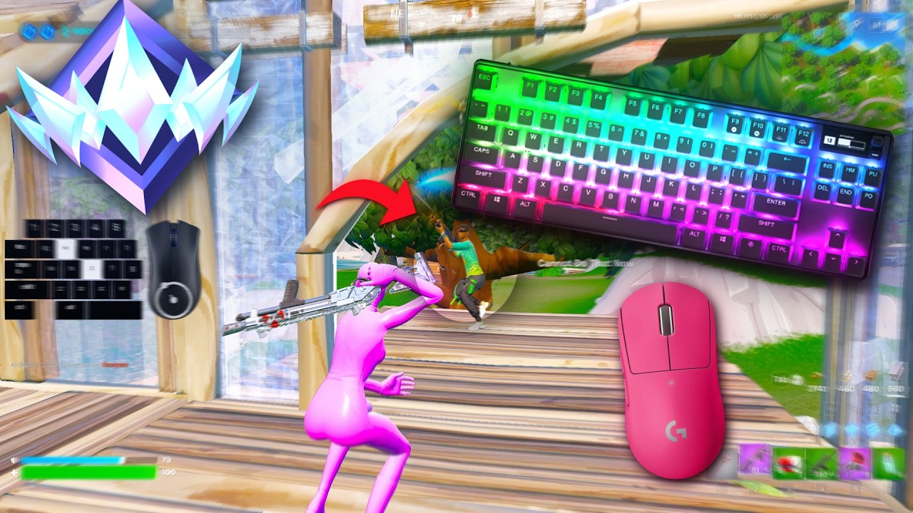 SteelSeries Apex Pro TKL ASMR 😴 Ranked Reload Gameplay 240 FPS 4K - YouTube