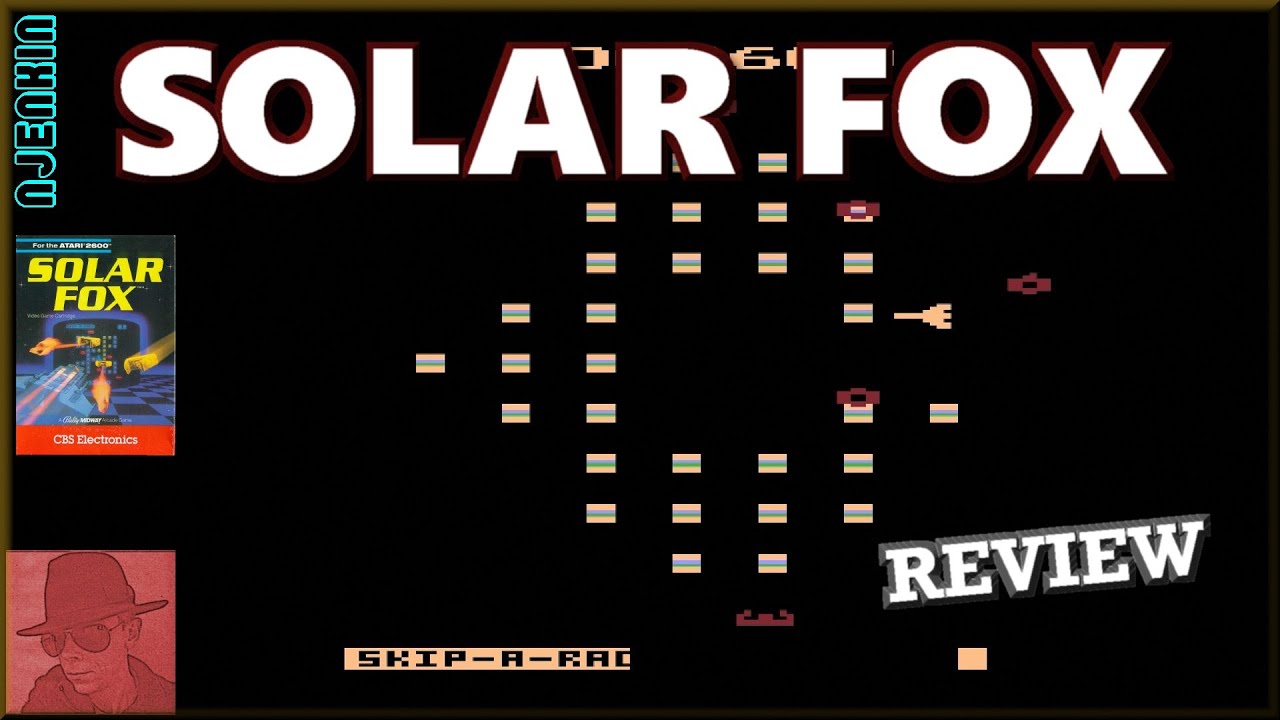 Solar Fox - on the Atari 2600 - with Commentary !! - YouTube