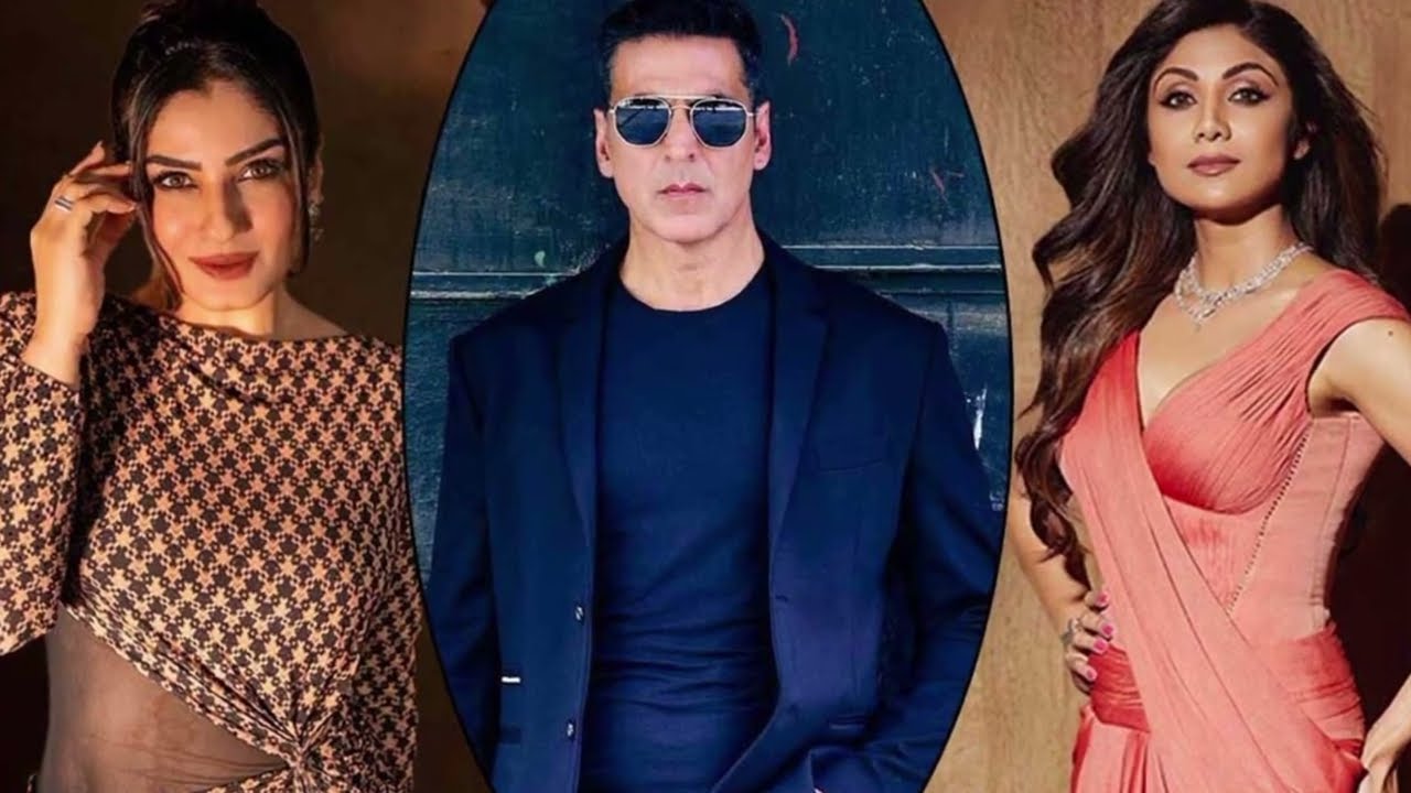 Raveena Tandon and Akshay Kumar the most hit pair of the 90s Akshay ...