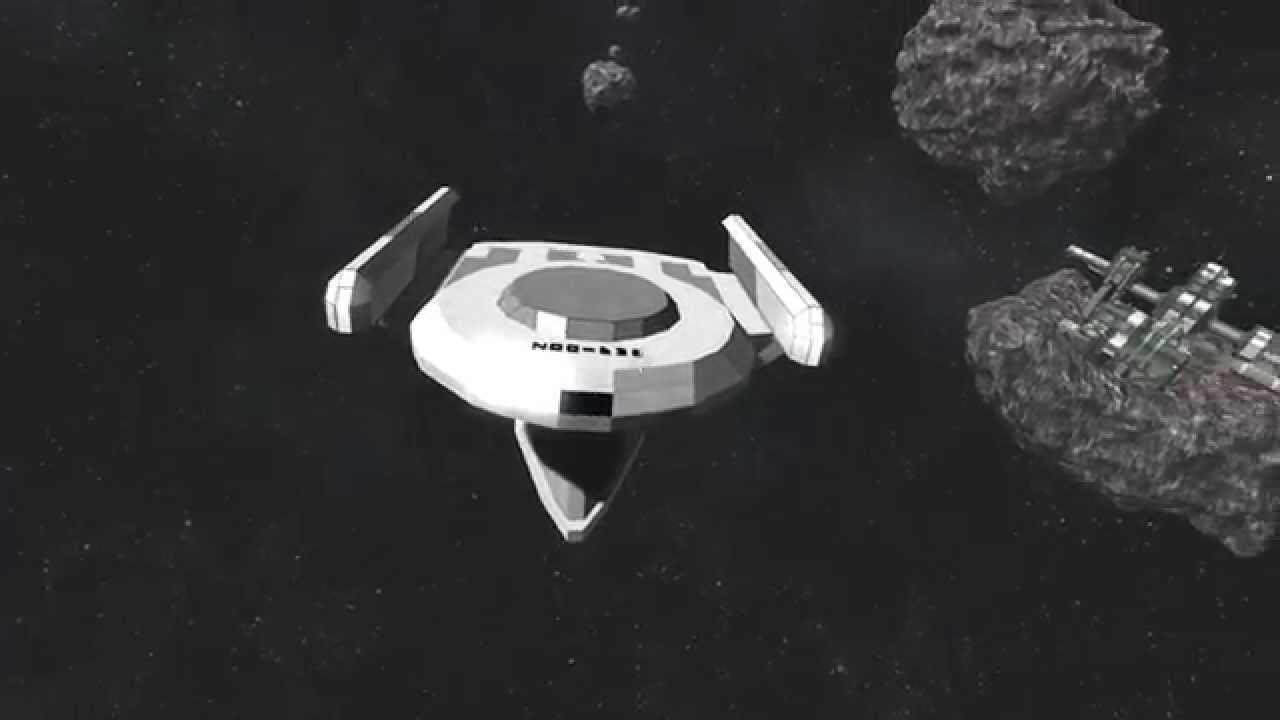Space Engineers Star Trek Oberth class - YouTube