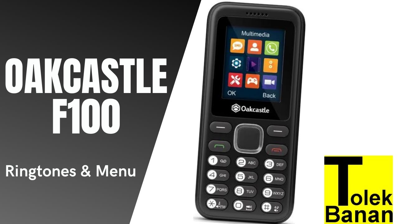 Oakcastle F100 - Unboxing / Menu & Ringtones / Dzwonki - Telefon za ...