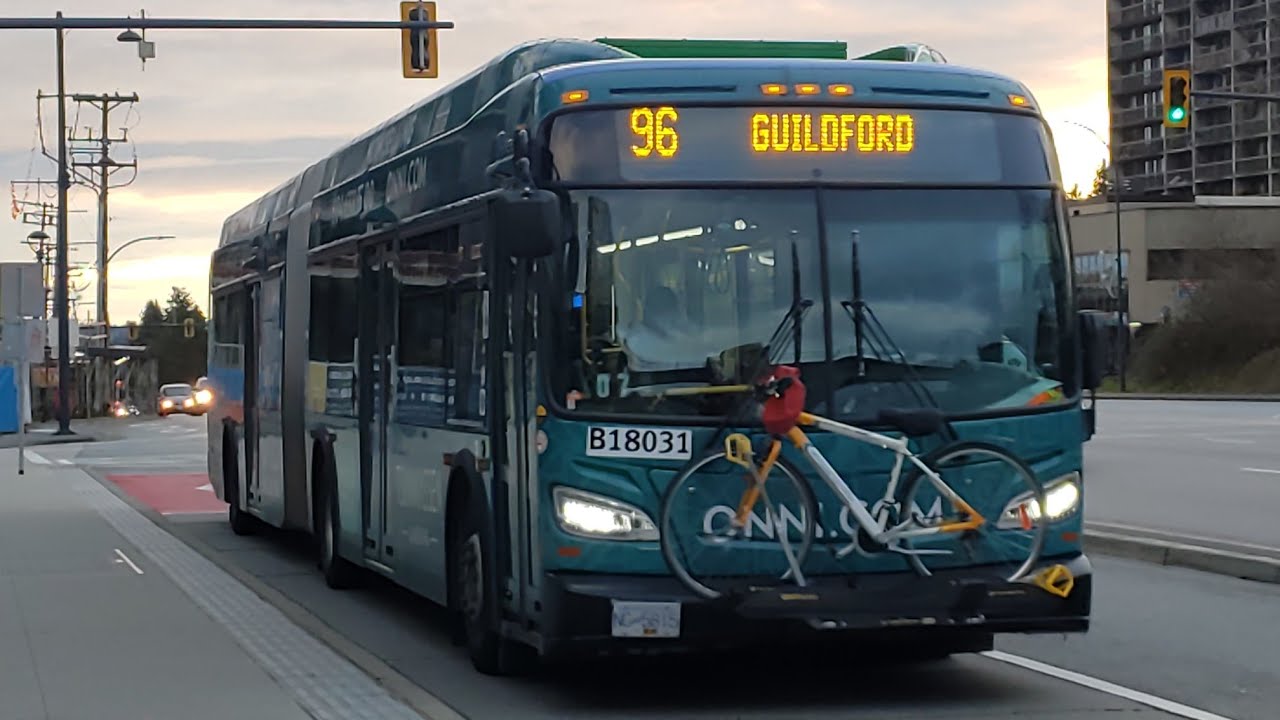 Translink CMBC 2018 New Flyer Xcelsior XDE60 B18031 - YouTube