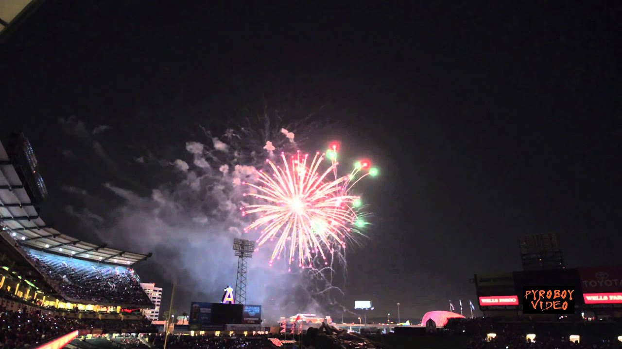 Angels "Saturday Night Fireworks Spectacular" Motown, 4/11/15 - YouTube