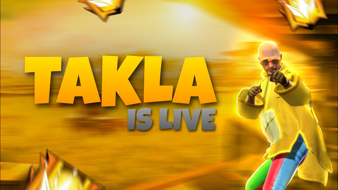 taklu adam is live | free fire live | usat gamer live #freefire # ...