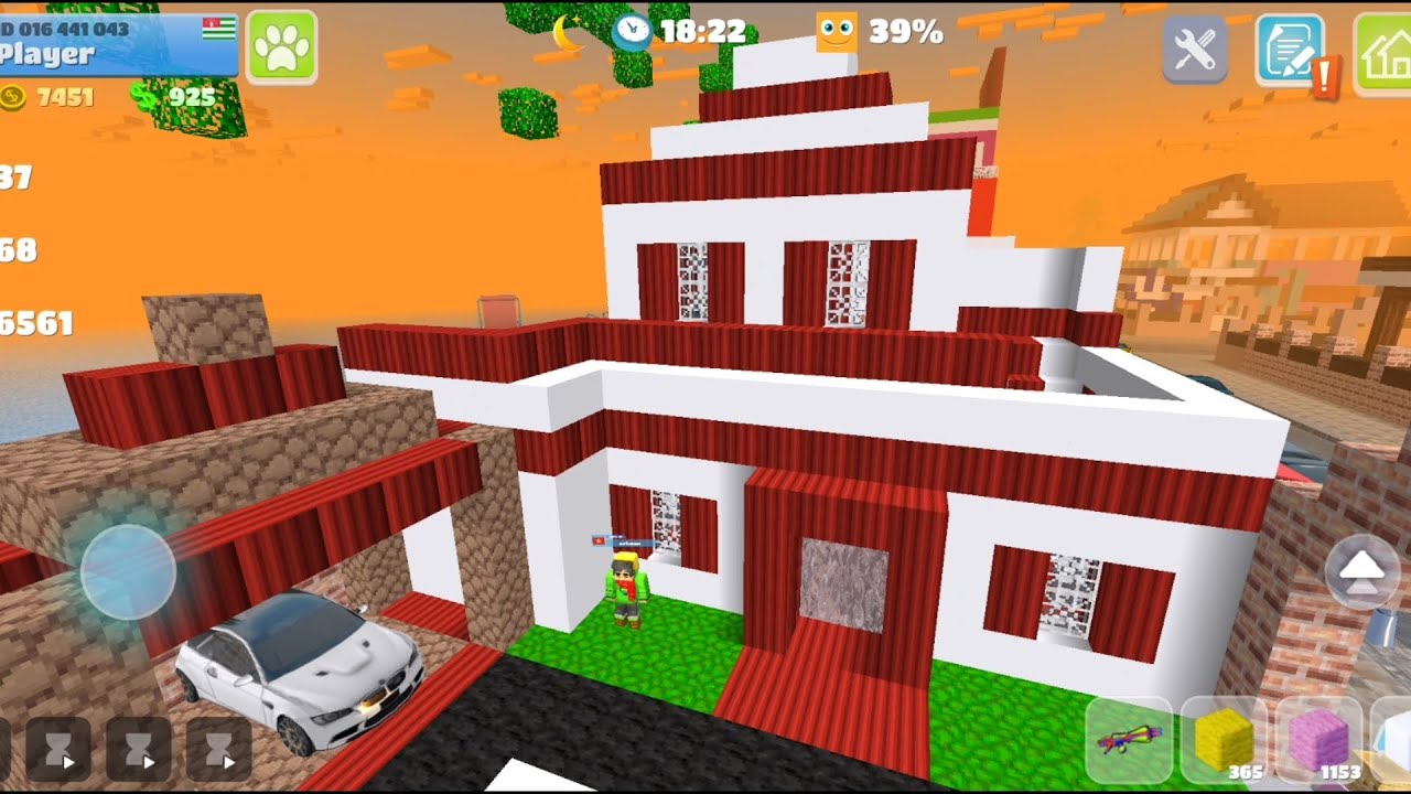 I make Beautiful Palace 😍 Home In Roblox School Party Craft #Candy Room ...