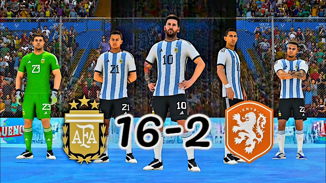 FC24- ARGENTINA VS NETHERLANDS VOLTA FOOTBALL MATCH | VOLTA FOOTBALL ...