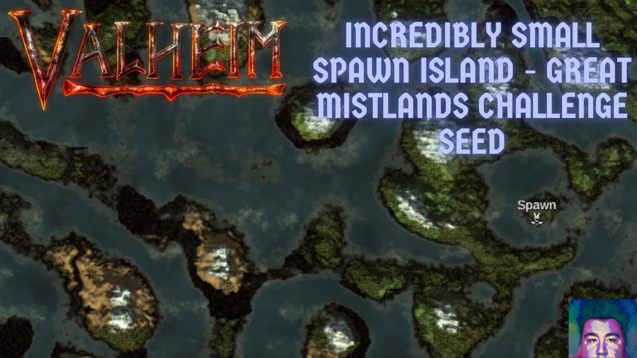 Valheim - Challenging Seed For the Mistlands - Tiny Starting Island ...