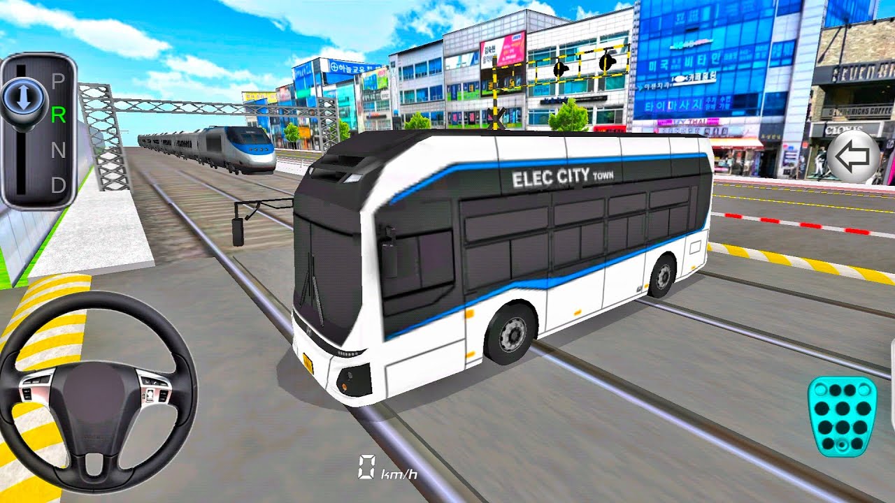 Train Vs Hyundai Electric Bus - 3d Driving Class android game play ...