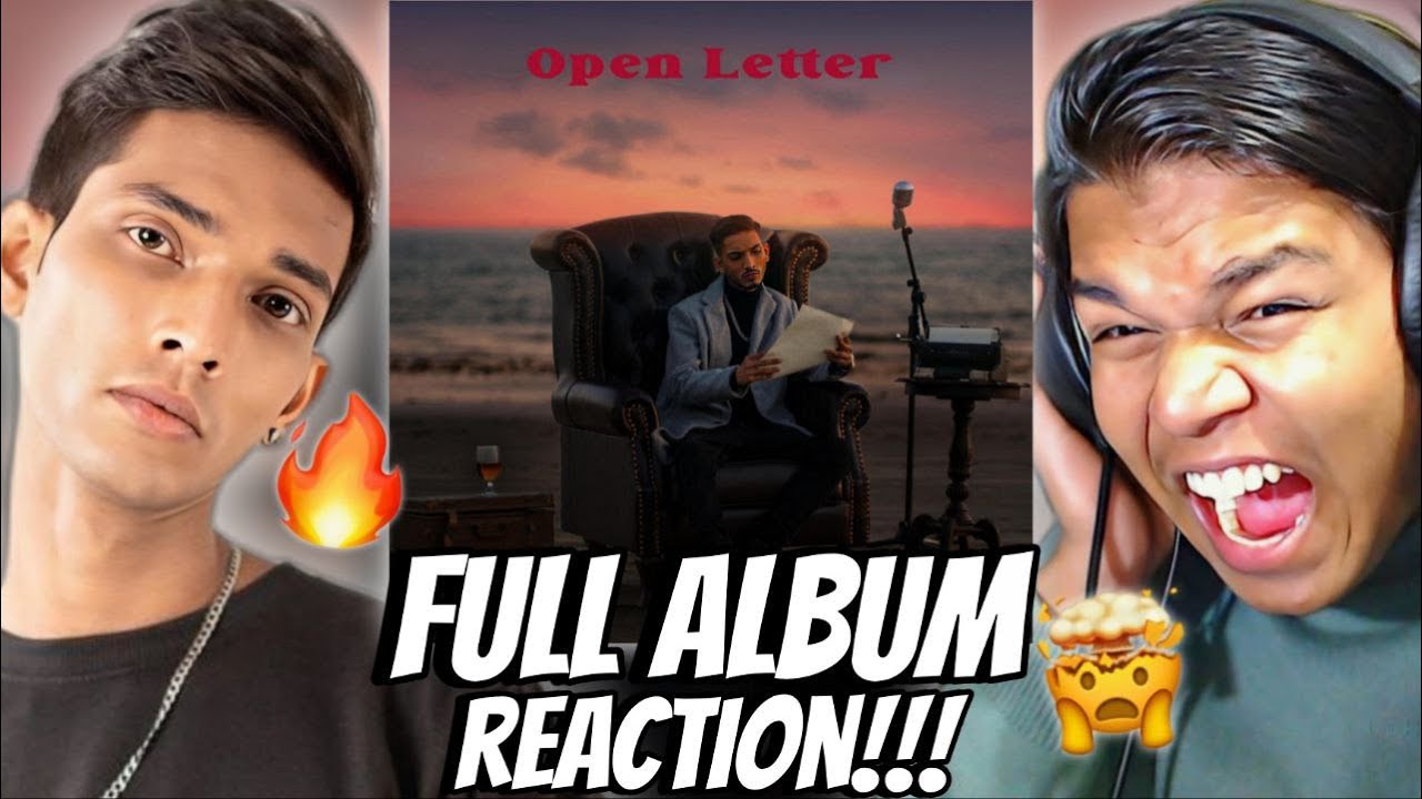FIRST TIME TALHA ANJUM - OPEN LETTER FULL ALBUM LIVE 👀 - YouTube