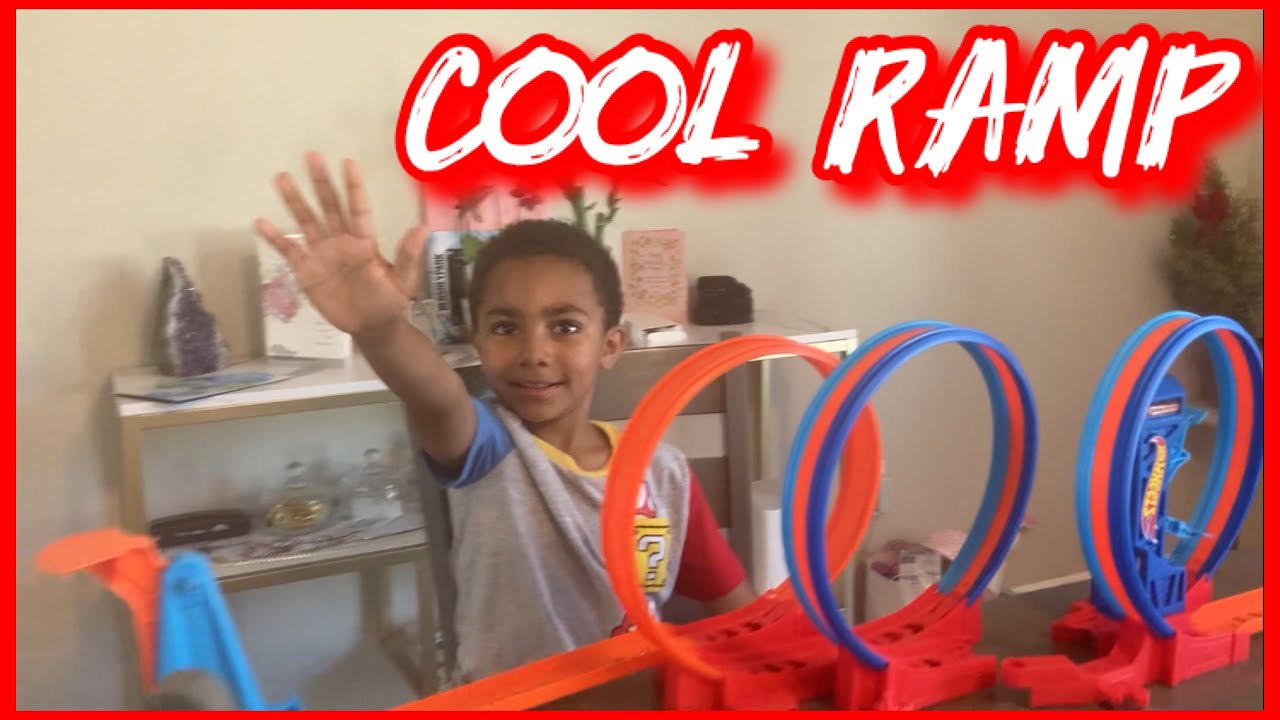 Cool Ramp Tricks with Hot Wheels and Tape! - YouTube