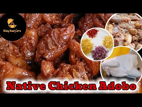 Authentic Native Chicken Adobo. A Taste Of Tradition. Adobong Manok ...