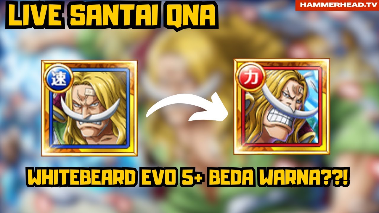 LIVE SANTAI | OPEN QNA | ONE PIECE TREASURE CRUISE - YouTube