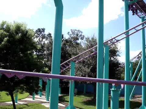 Shamu Roller Coaster - YouTube