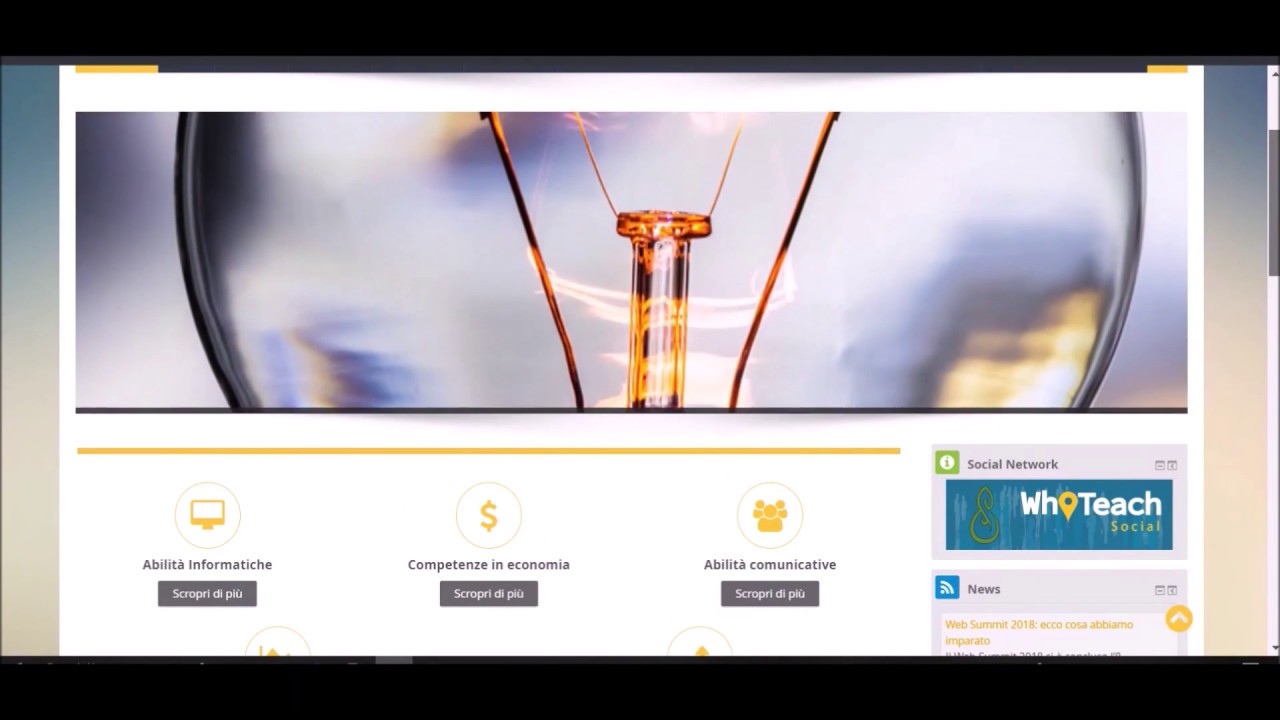 WhoTeach - Learning Management System & Social Network Demo - YouTube