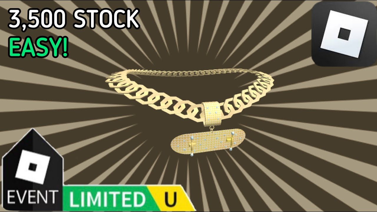 [FREE LIMITED UGC] How to get the GOLD SKATE CHAIN in Skate Obby ...